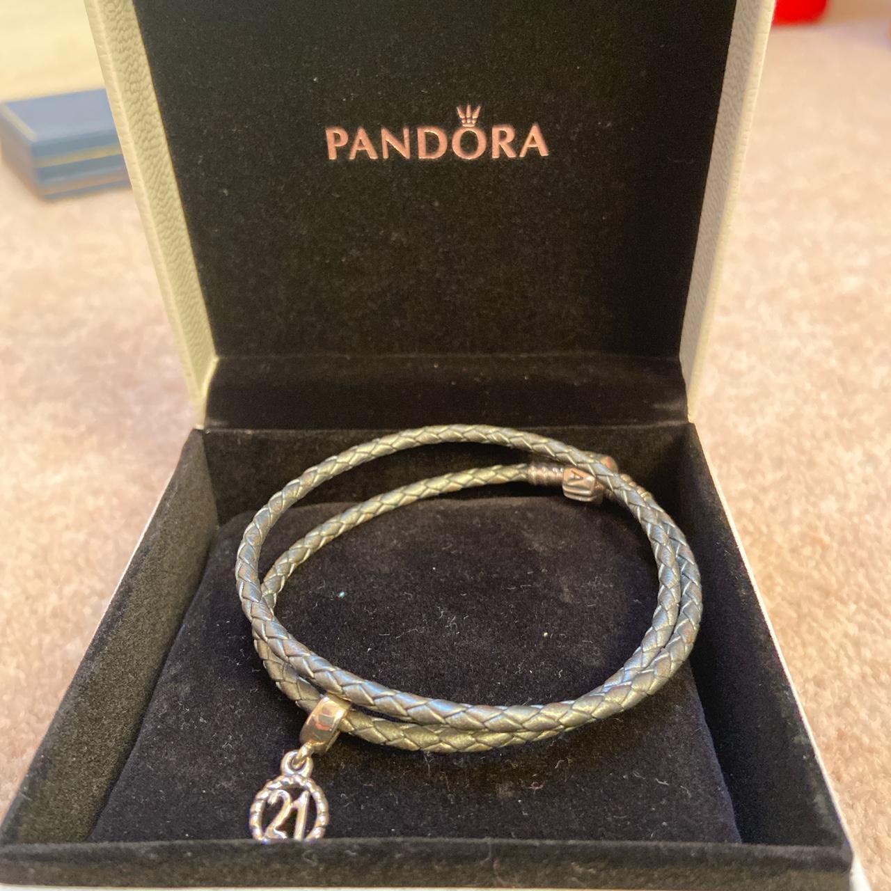PANDORA Women's Grey Jewellery | Depop