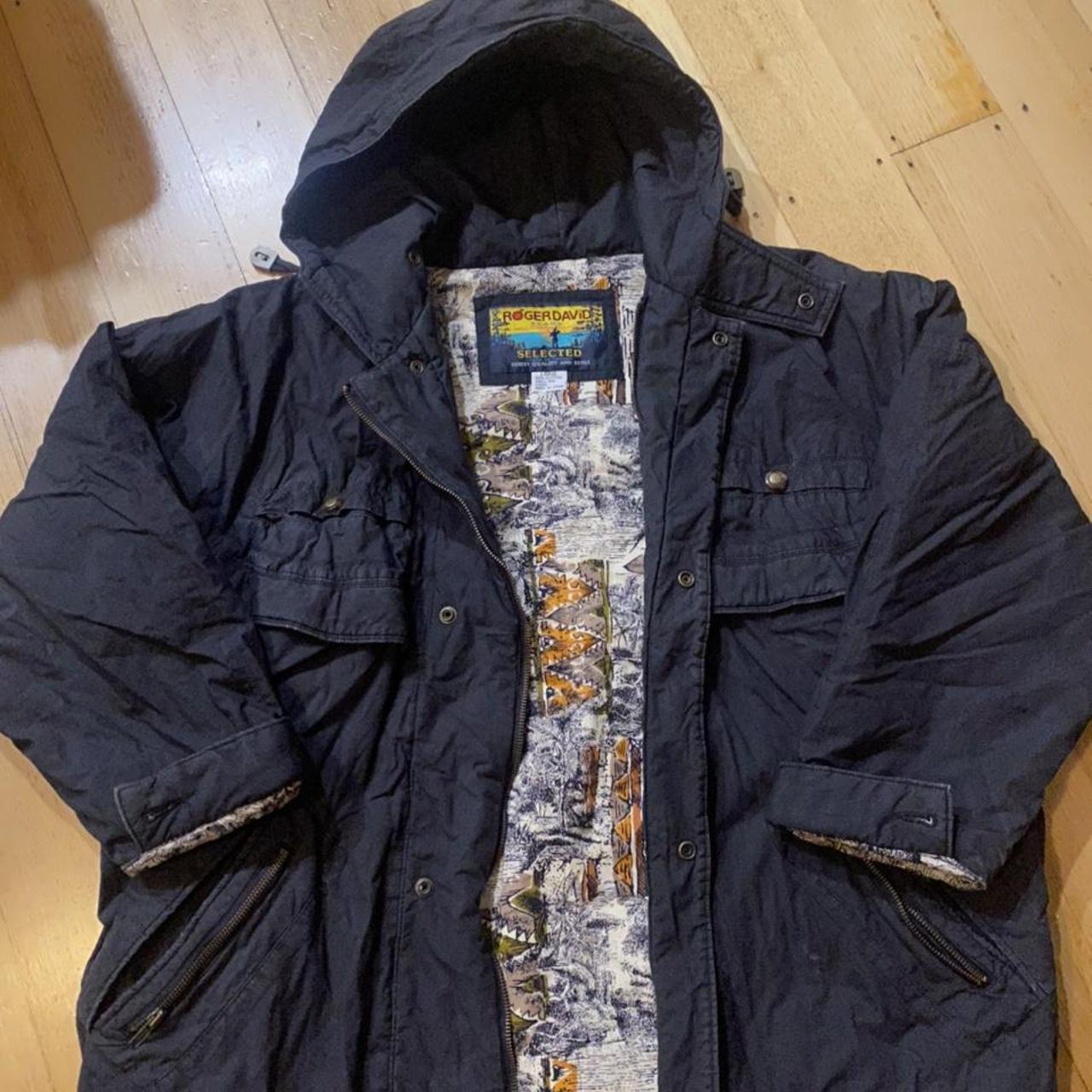 Vintage Roger David Jacket Nice coat with a funky... - Depop