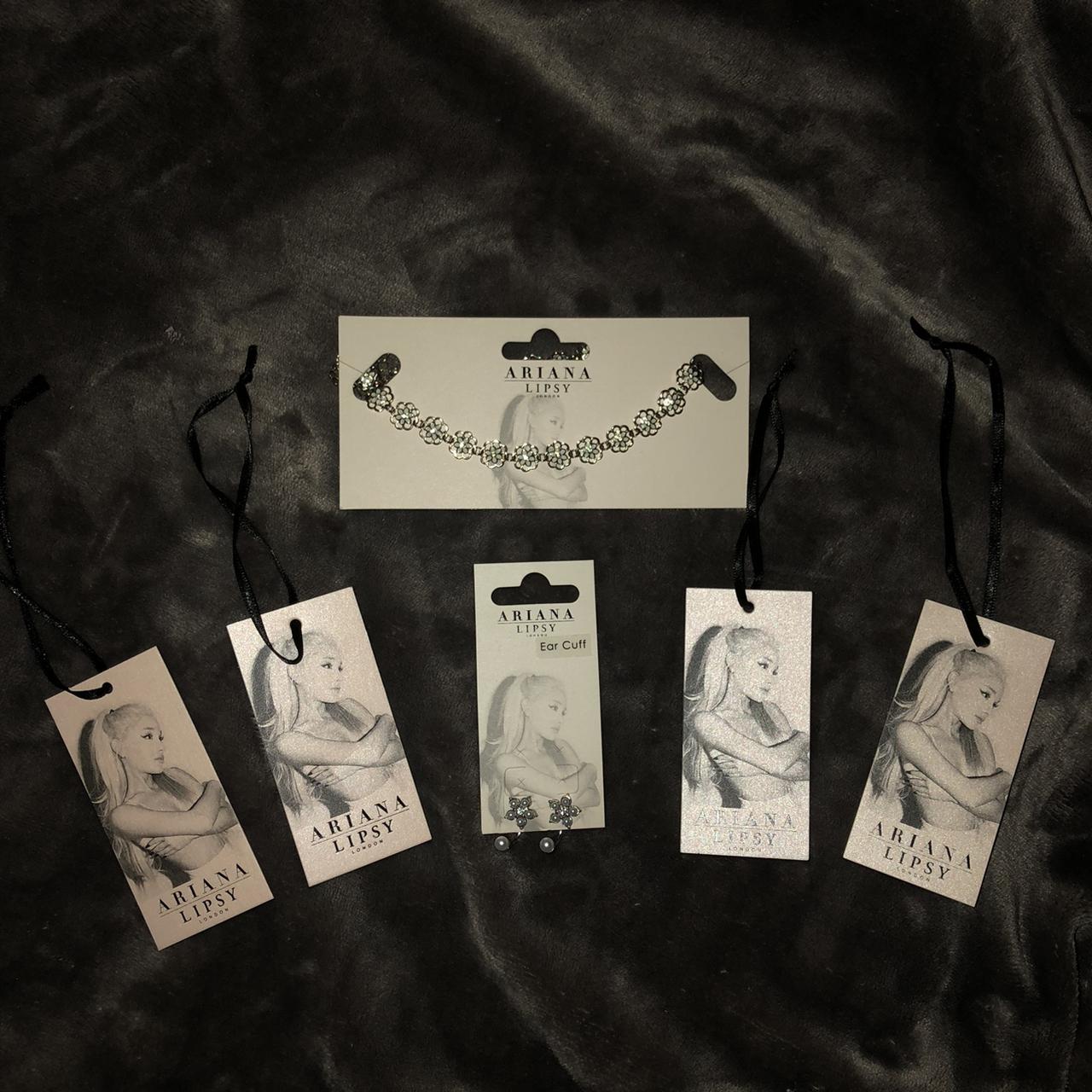 ariana grande lipsy unworn jewellery items and tags