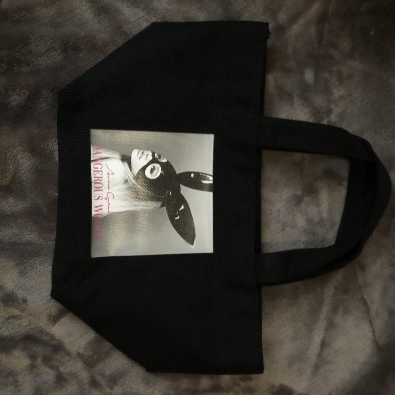 ariana grande random official items tote bag ari... - Depop