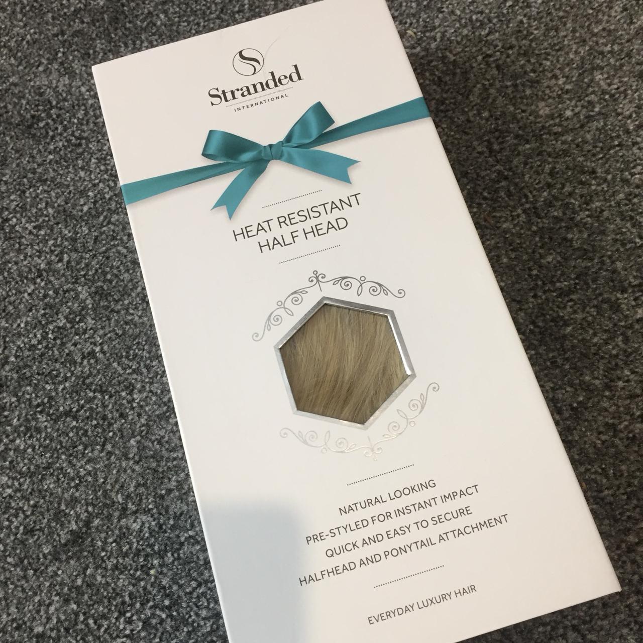 Stranded international heat resistant half head hair... | Depop