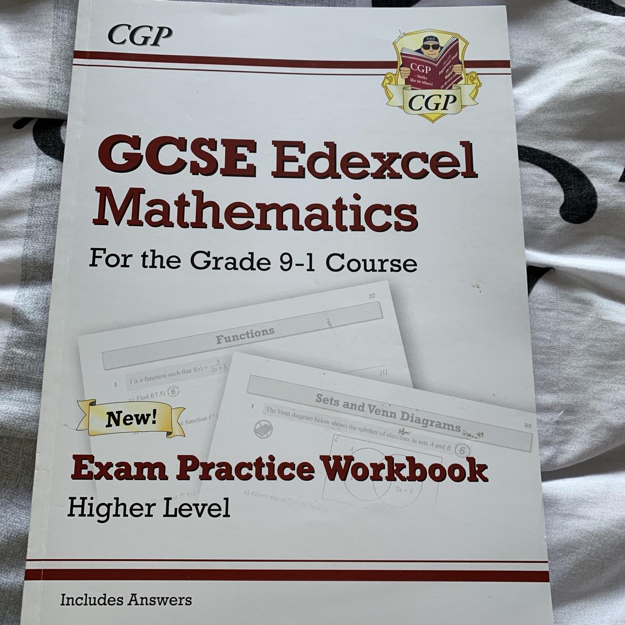 Edexcel GCSE Maths 9-1 CGP Exam Practice Workbook.... - Depop