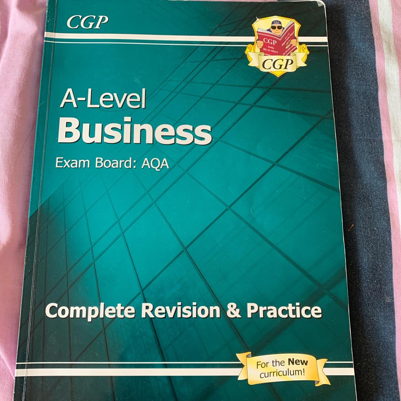 AQA A-Level Business Complete Revision Guide and... - Depop