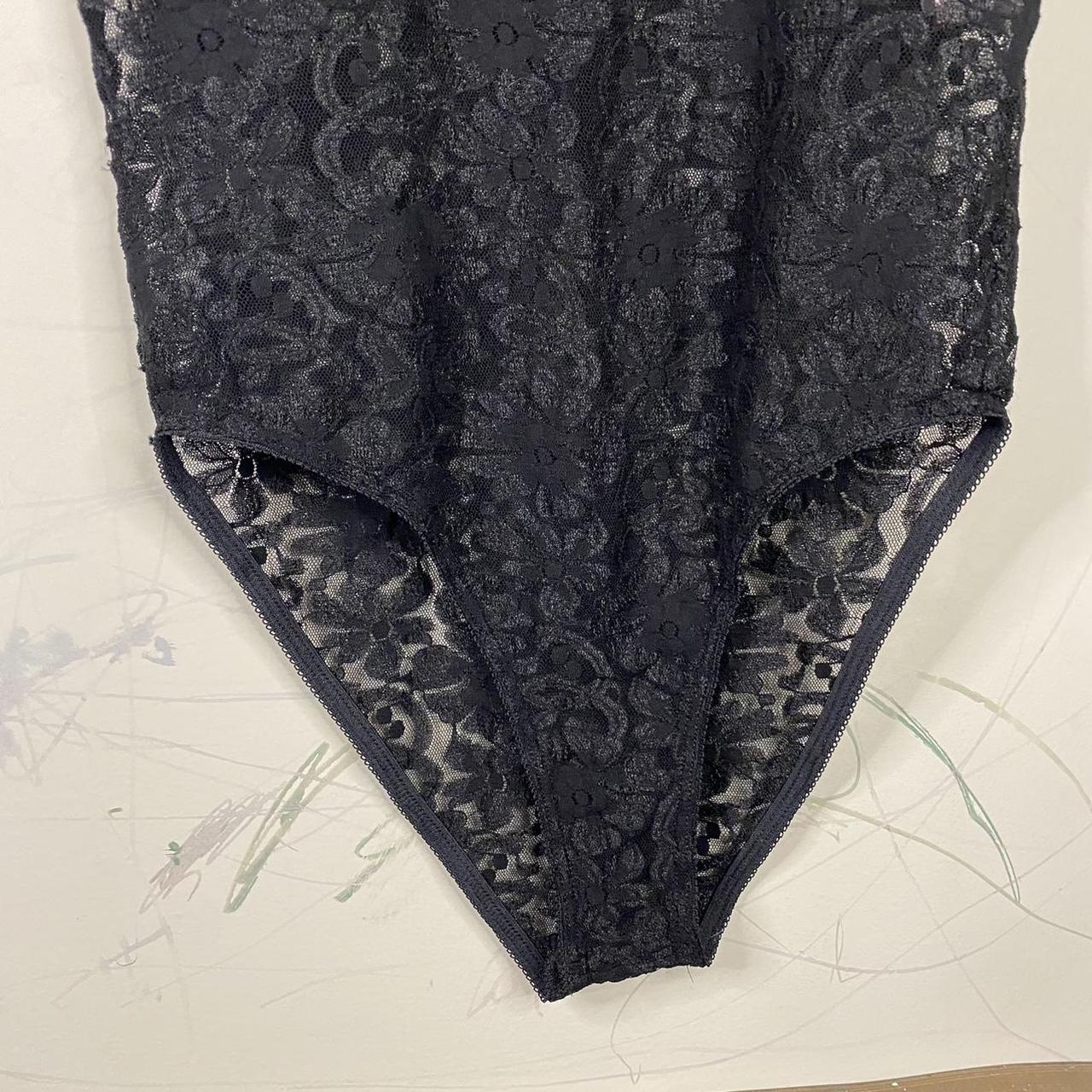 Corinna Fashions full lace bodysuit medium 80’s... - Depop