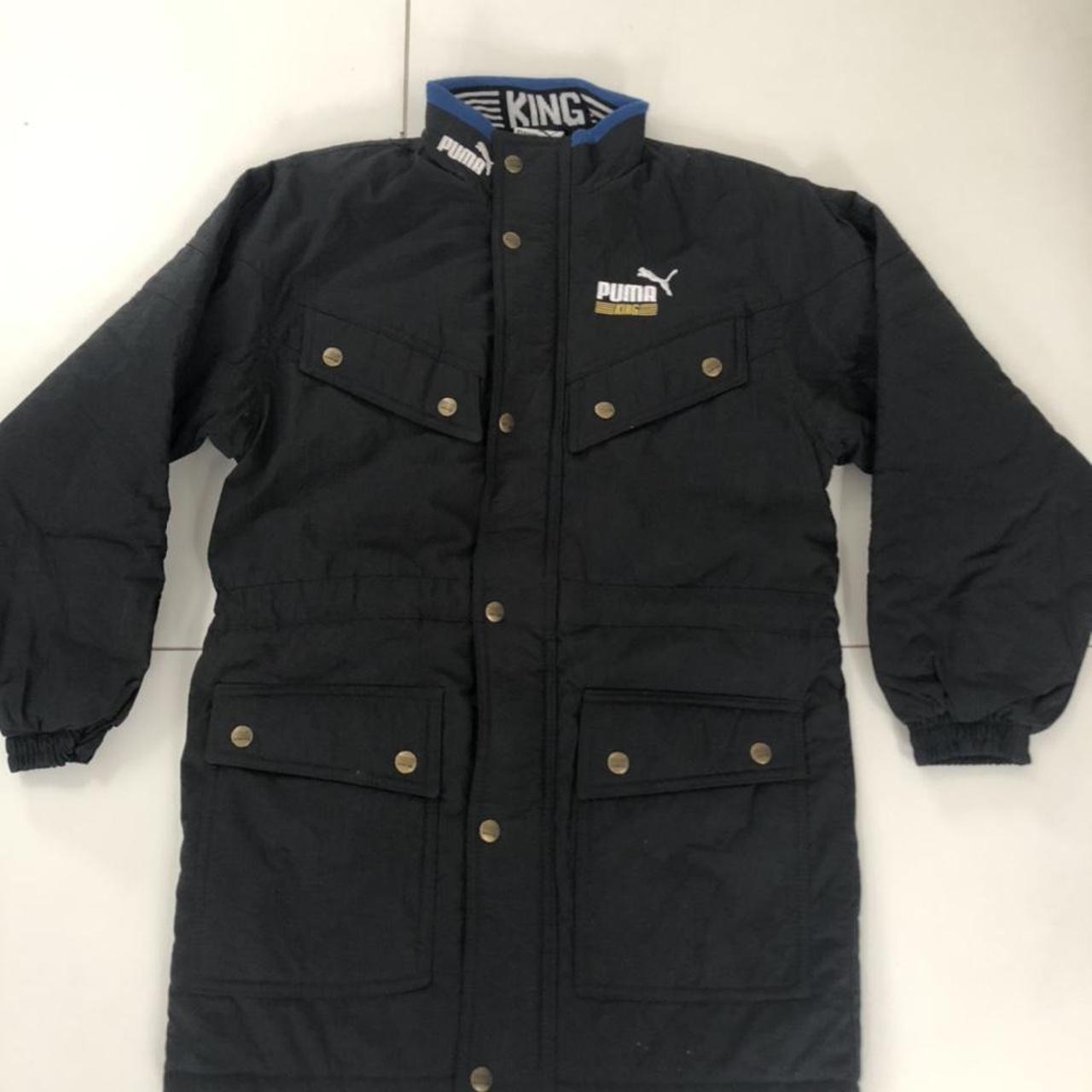 Puma King Retro Quilted Jacket XXS 30-32 Brand... - Depop
