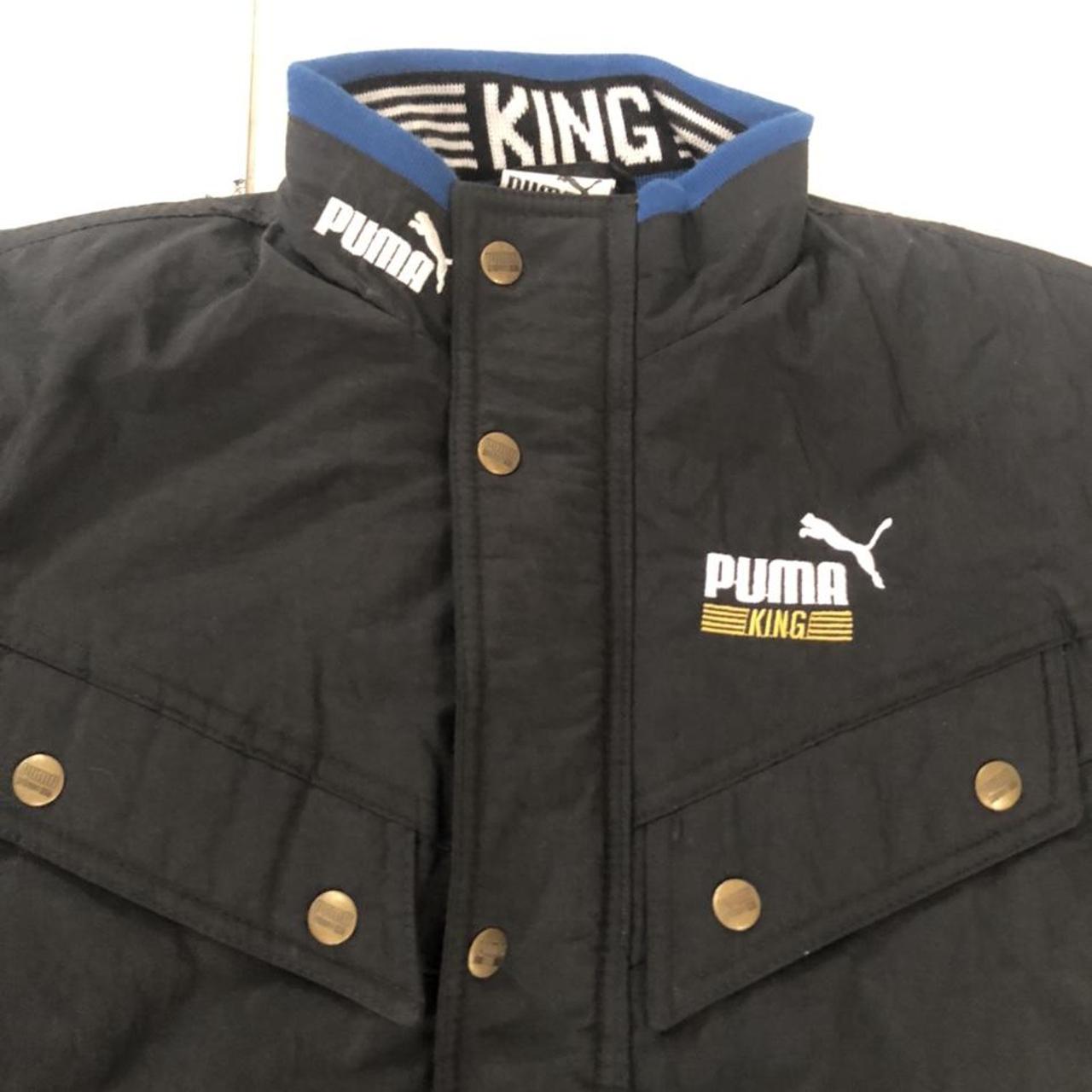 Puma King Retro Quilted Jacket XXS 30-32 Brand... - Depop