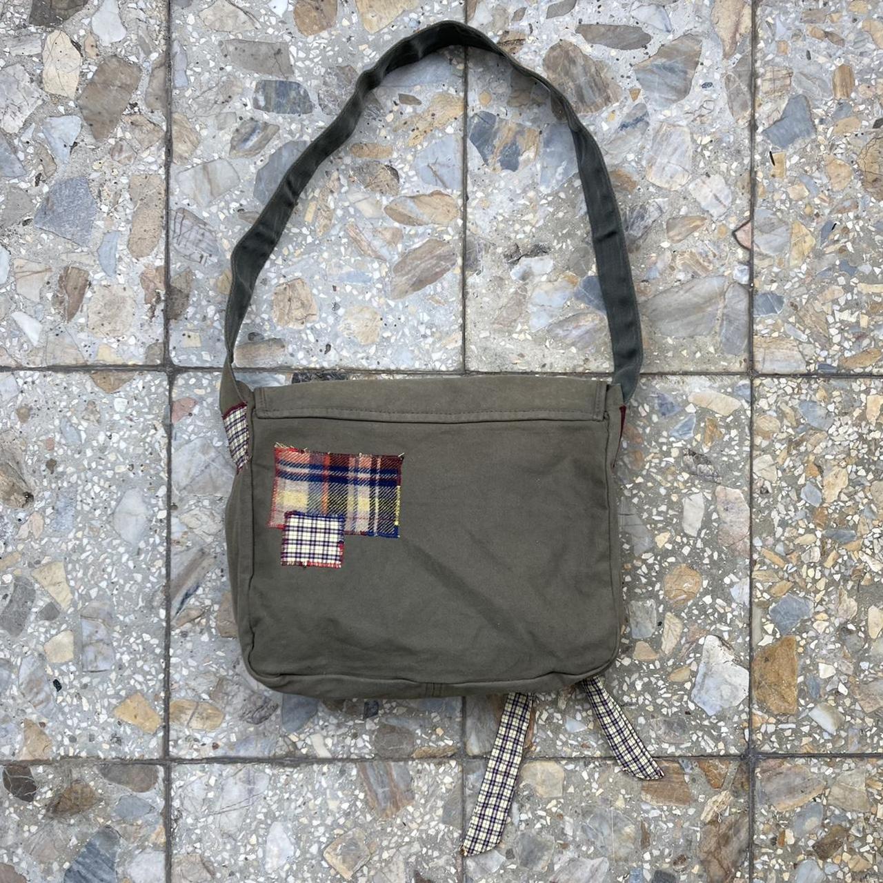 Cutom patchwork sidebag made by be:-) Shipping... - Depop