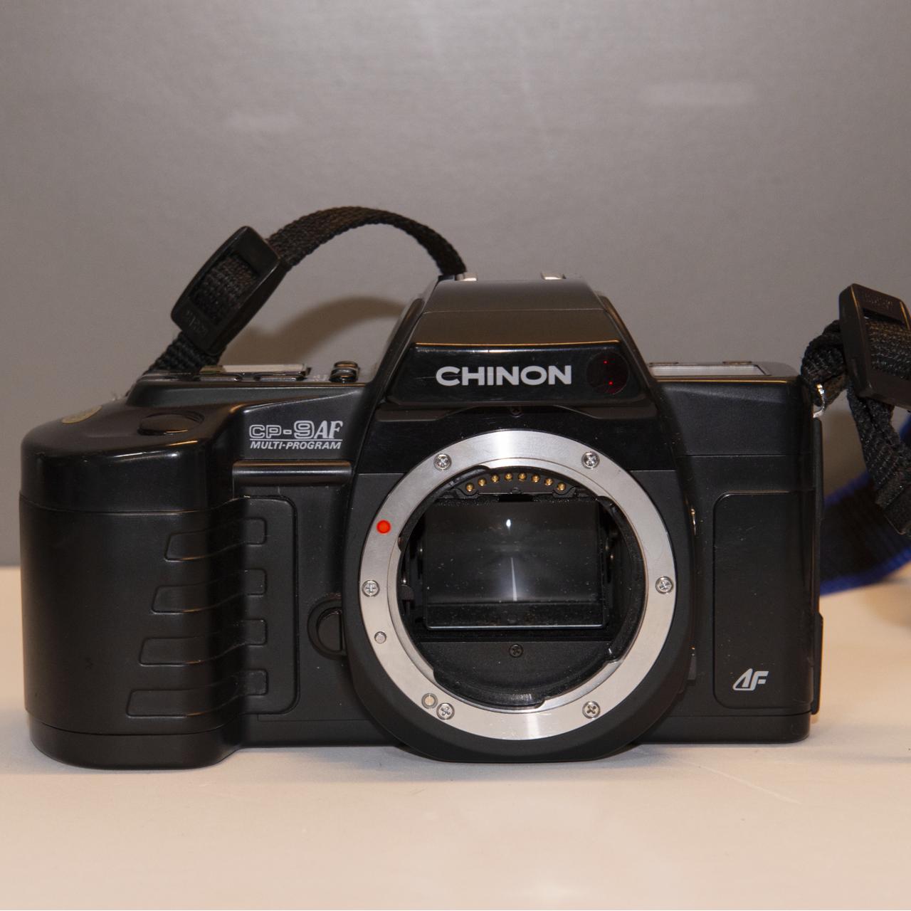 CHINON CP-9 AF 35mm SLR Film Camera Body Only In... - Depop