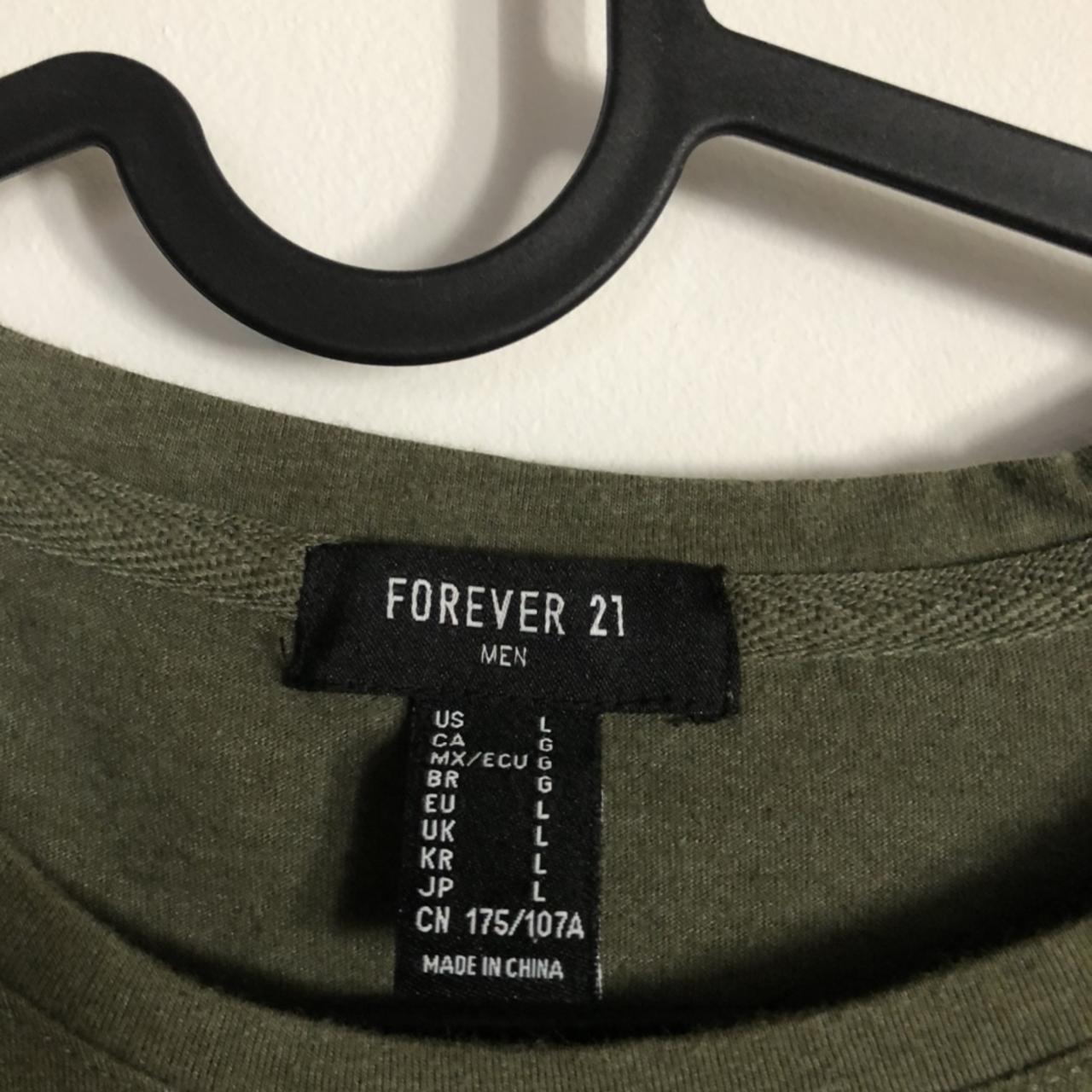 forever 21 men’s basics t shirt size large #f21... - Depop