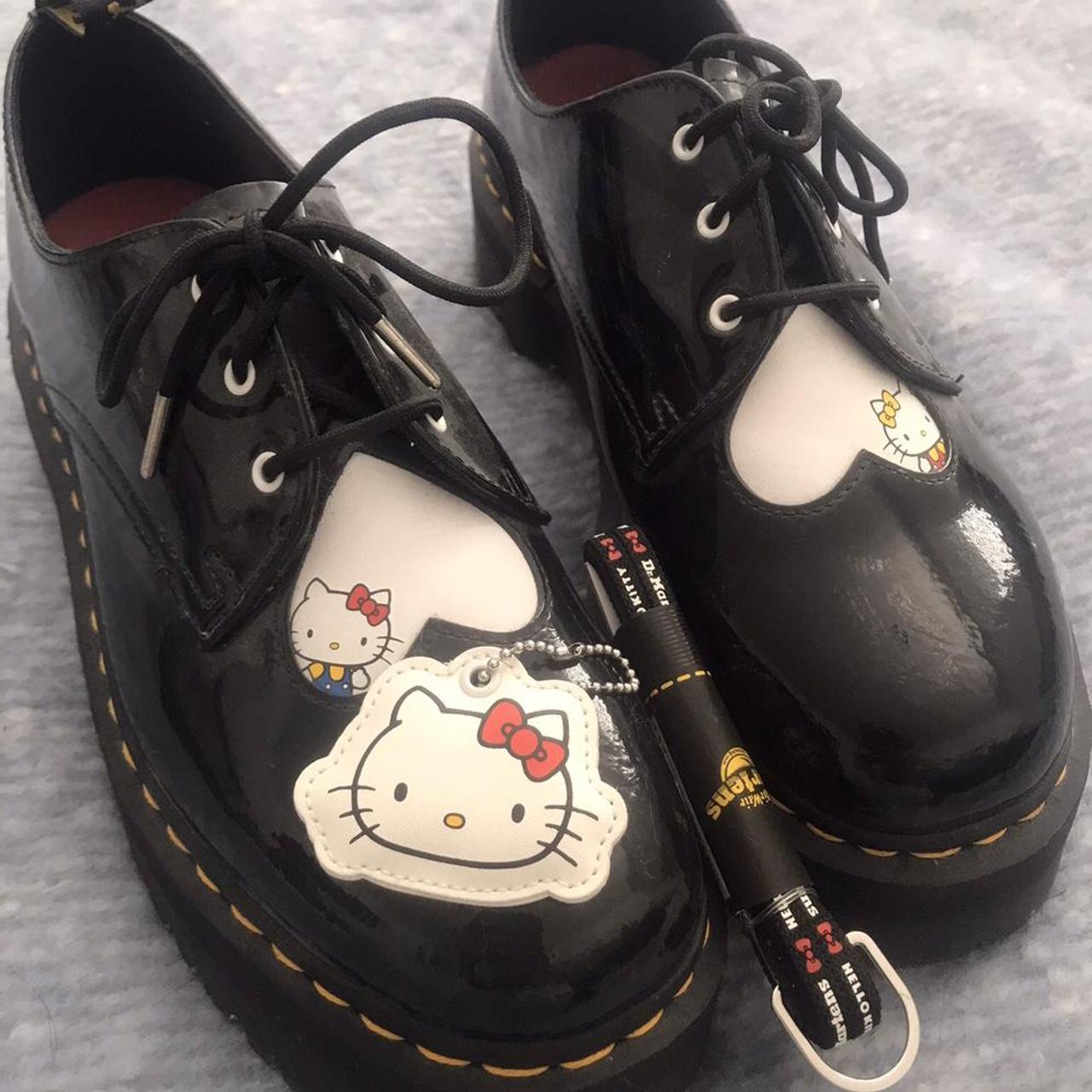 Authentic Hello Kitty Doc Martens 1461s that have... - Depop