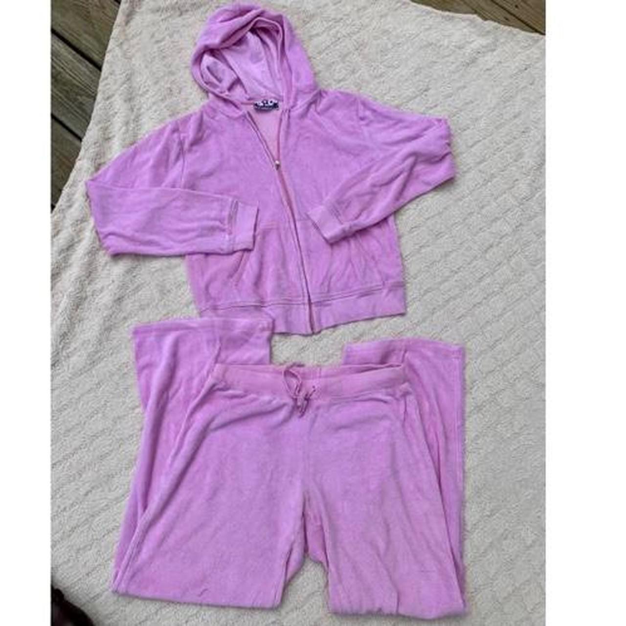 The cutest 90’s pink track suit in perfect... - Depop