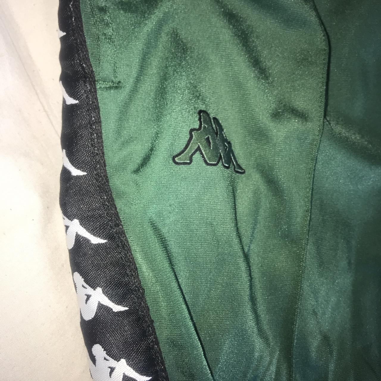 KAPPA GREEN JOGGERS LARGE - Depop