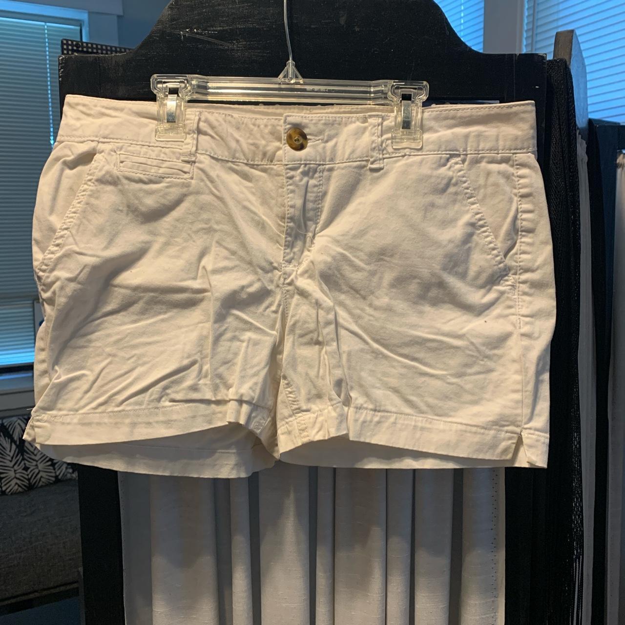 So brand white cotton shorts - Depop