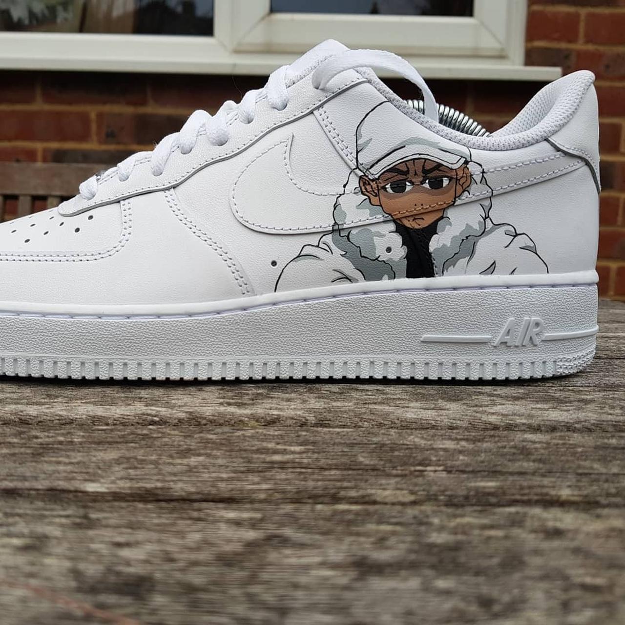 The Boondocks Custom Air force 1s. These are made to... - Depop