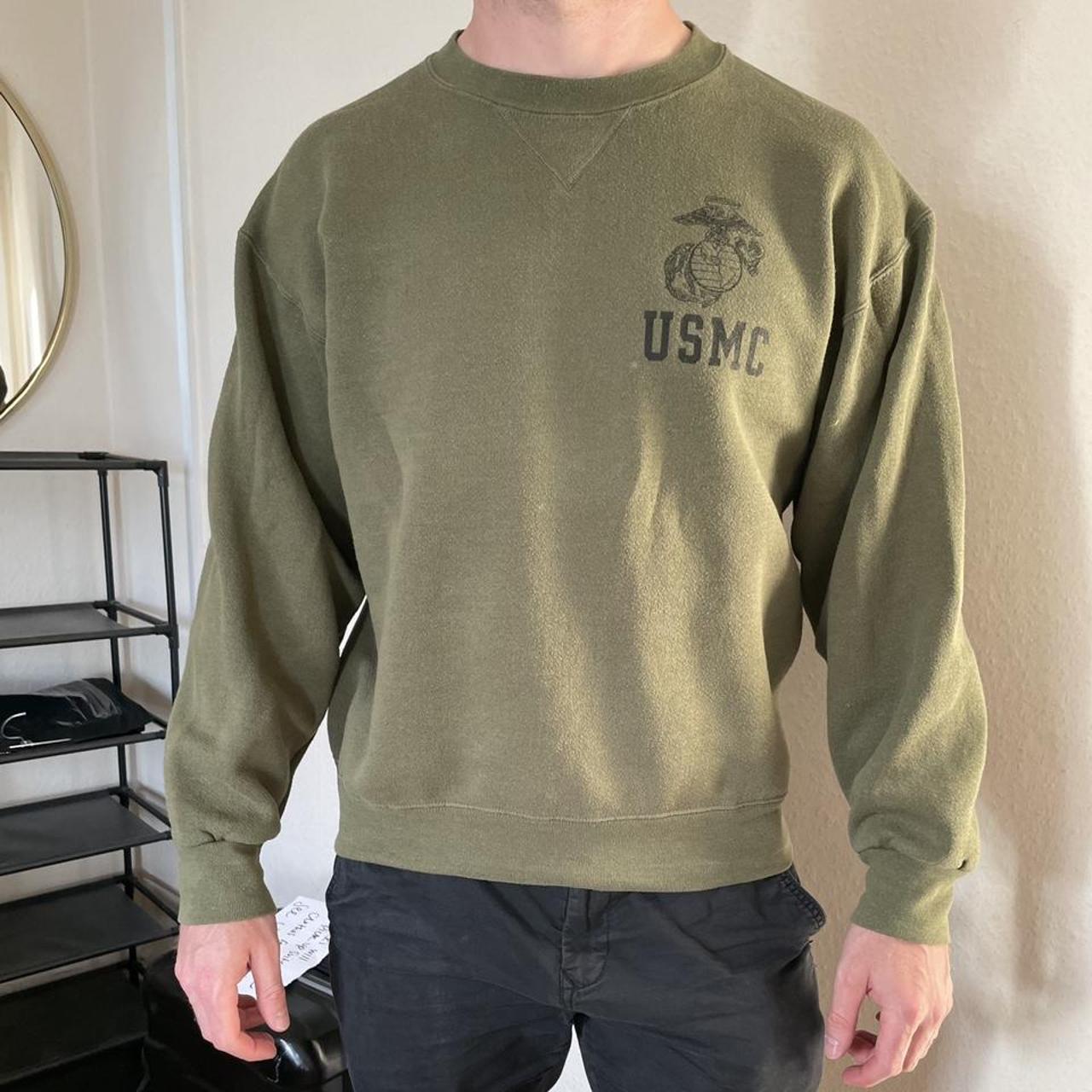 USMC US Marine Core jumper Medium in... - Depop