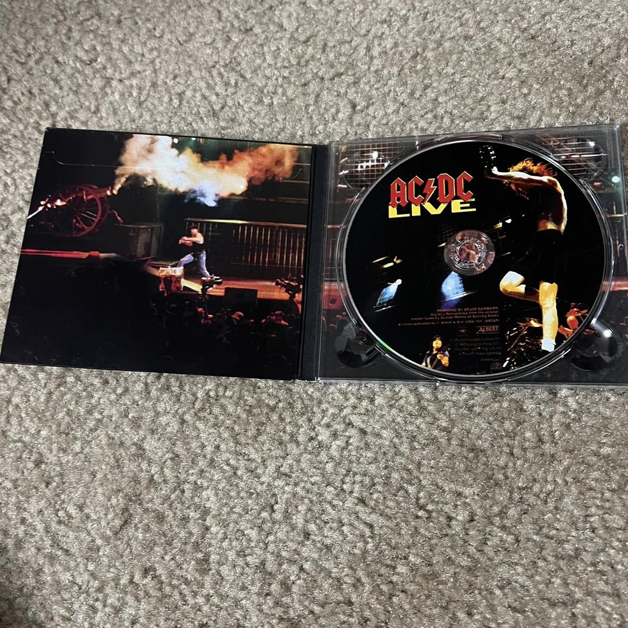 AC / DC Live CD Hard Rock / Heavy Metal Epic... - Depop
