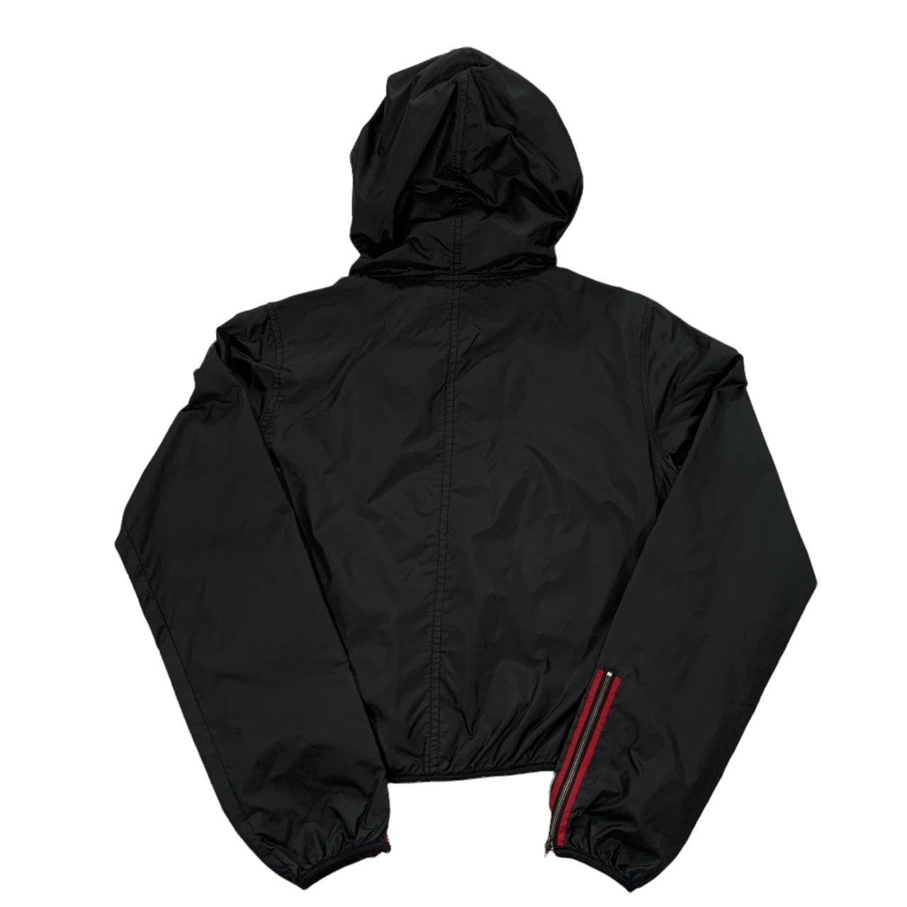 DKNY Red and Black Jacket | Depop