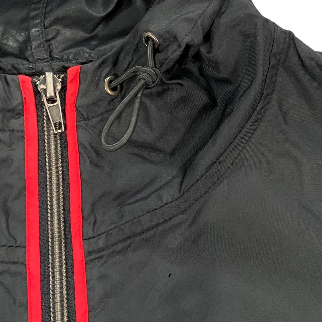 DKNY Red and Black Jacket | Depop