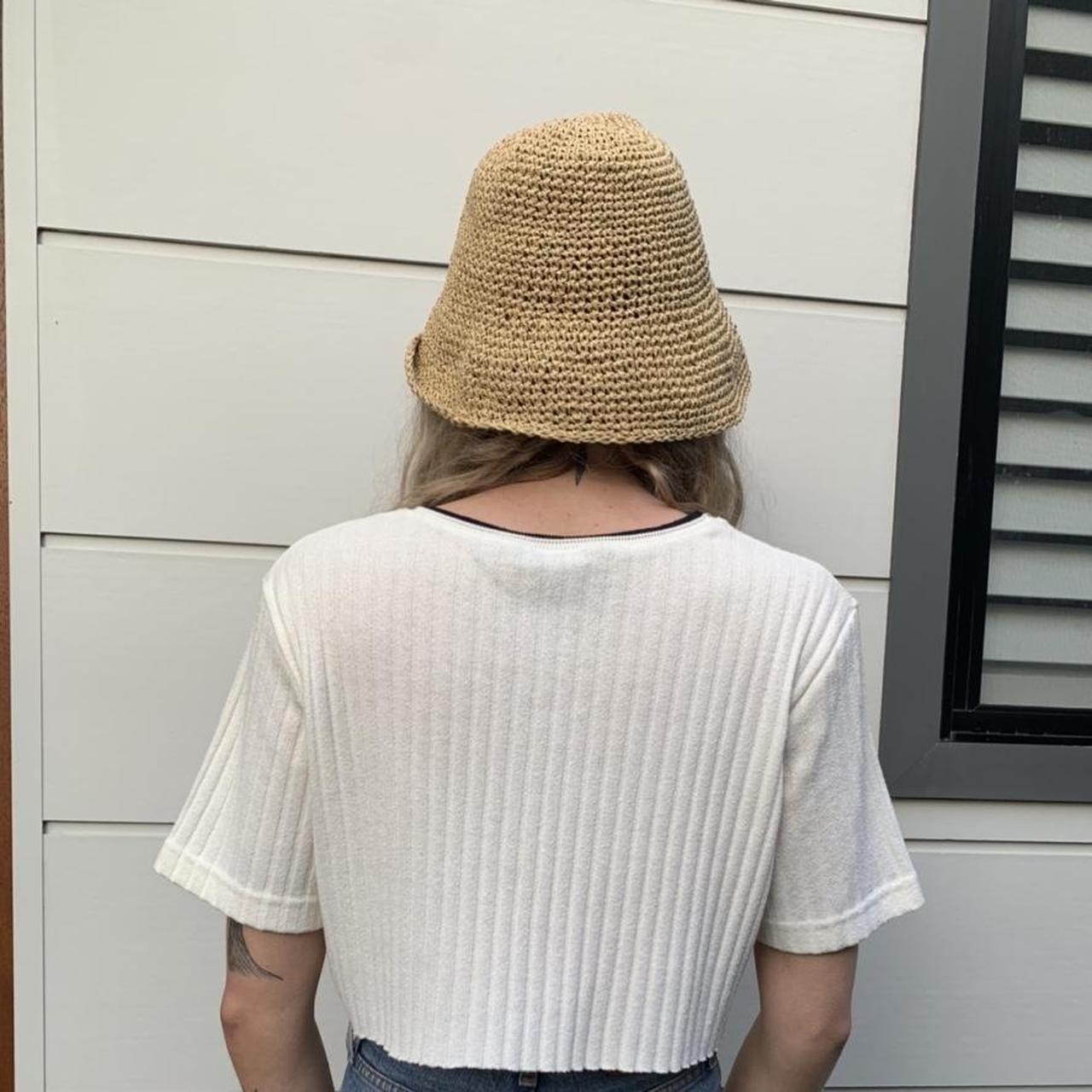 Vintage straw hat Super cute and comfy. Perfect for... - Depop