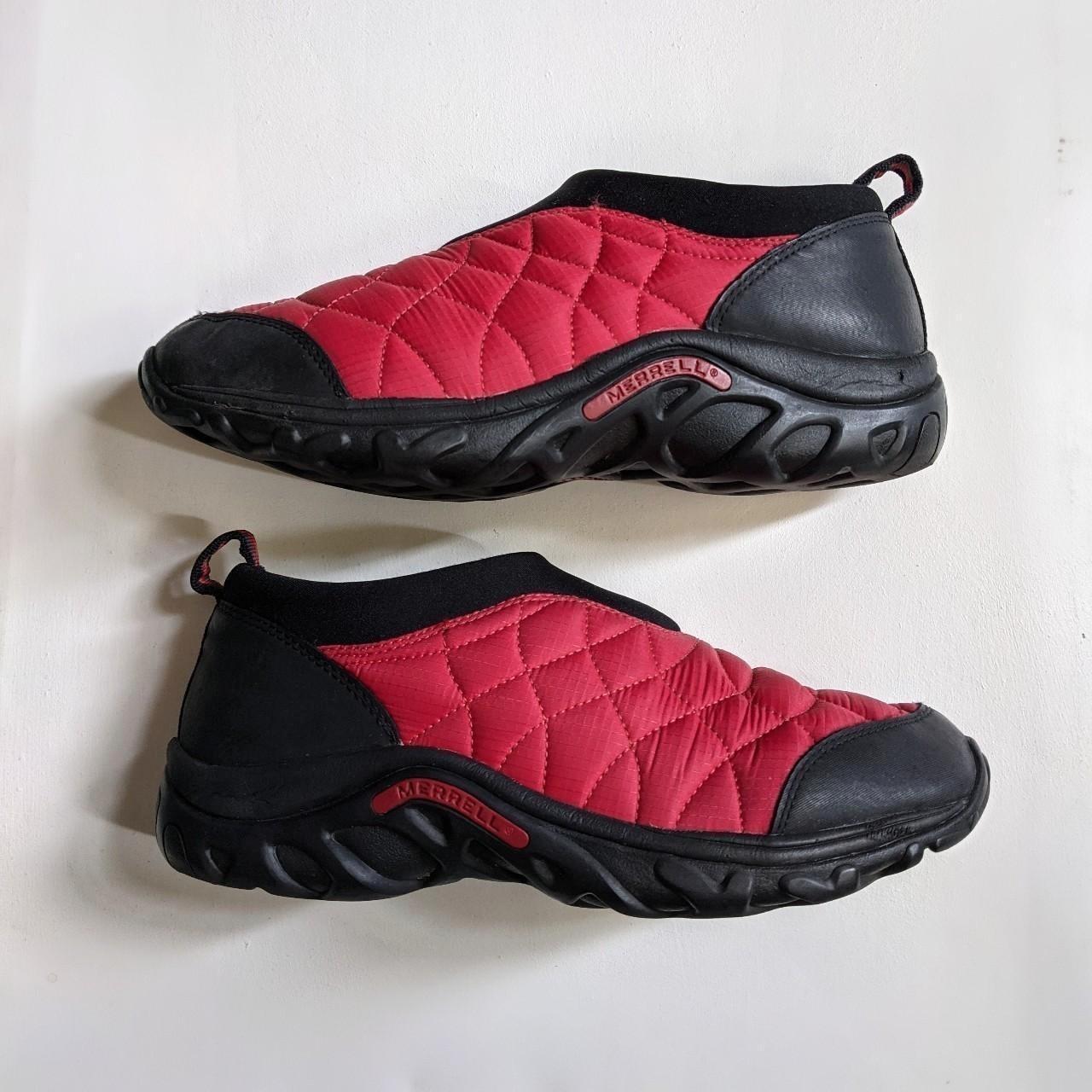 Merrell Women's Red and Black Footwear | Depop