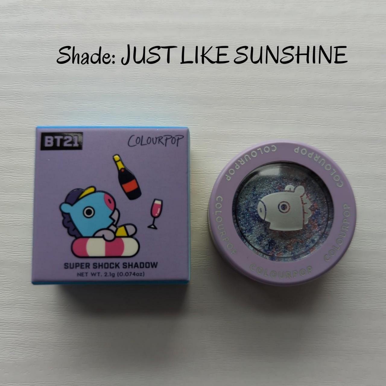 Colourpop BT21 JUST LIKE SUNSHINE shadow BRAND NEW*... - Depop