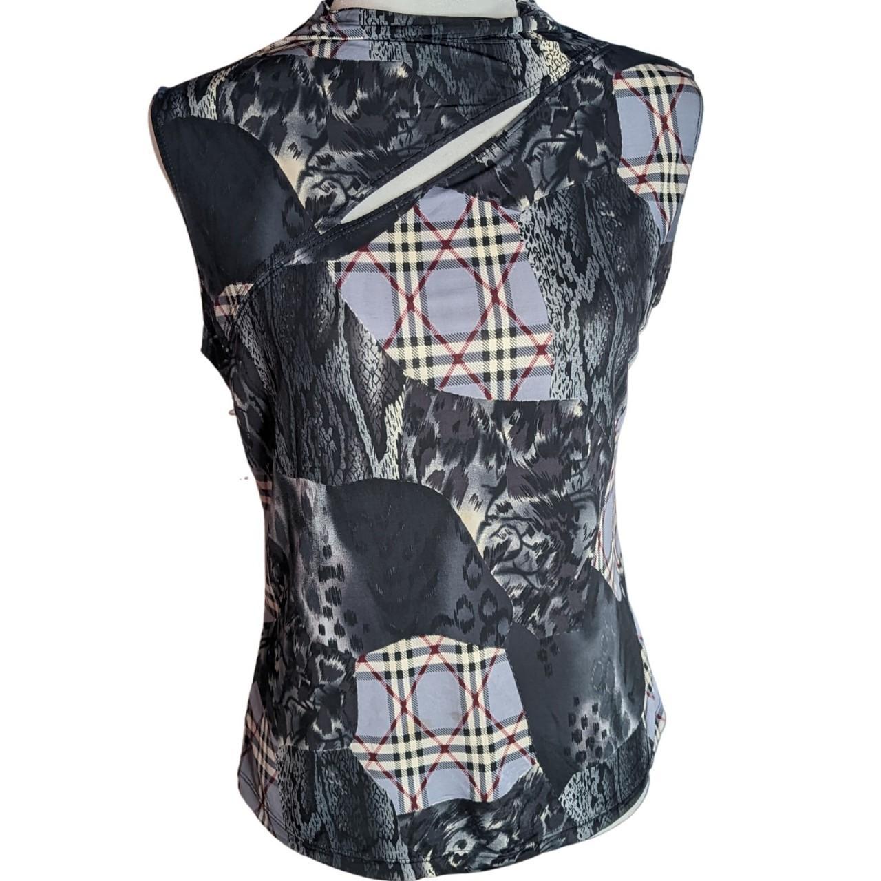 Digital print top Item Details Like a... - Depop