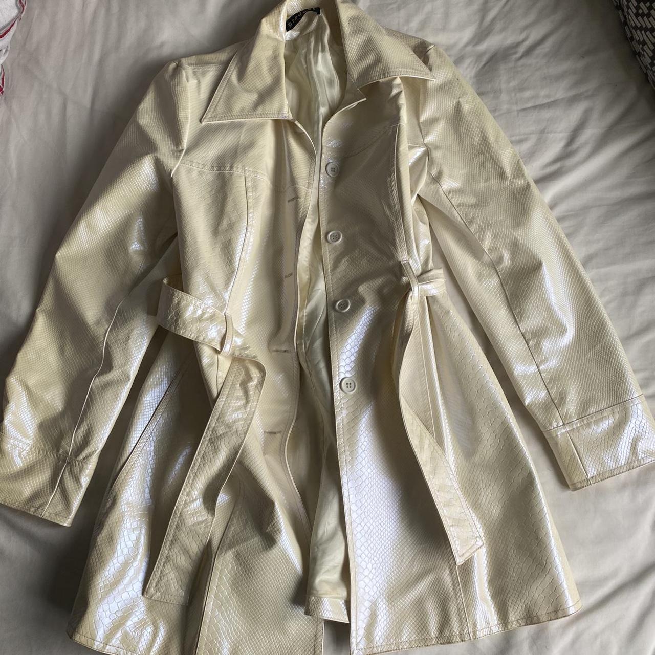 PRODUCT vintage mock snake skin fluorescent jacket... - Depop