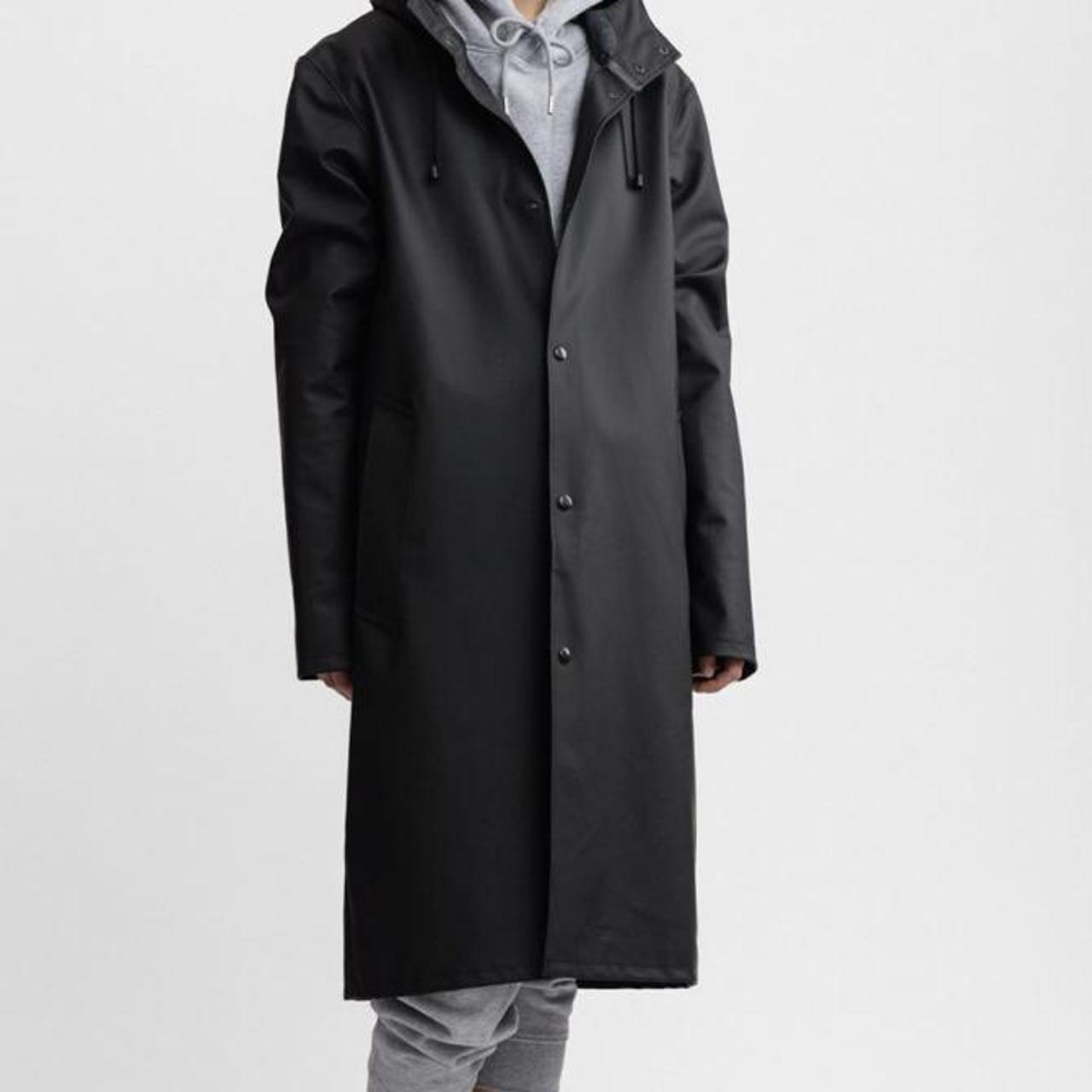 STUTTERHEIM - UNISEX all black raincoat - style:... - Depop