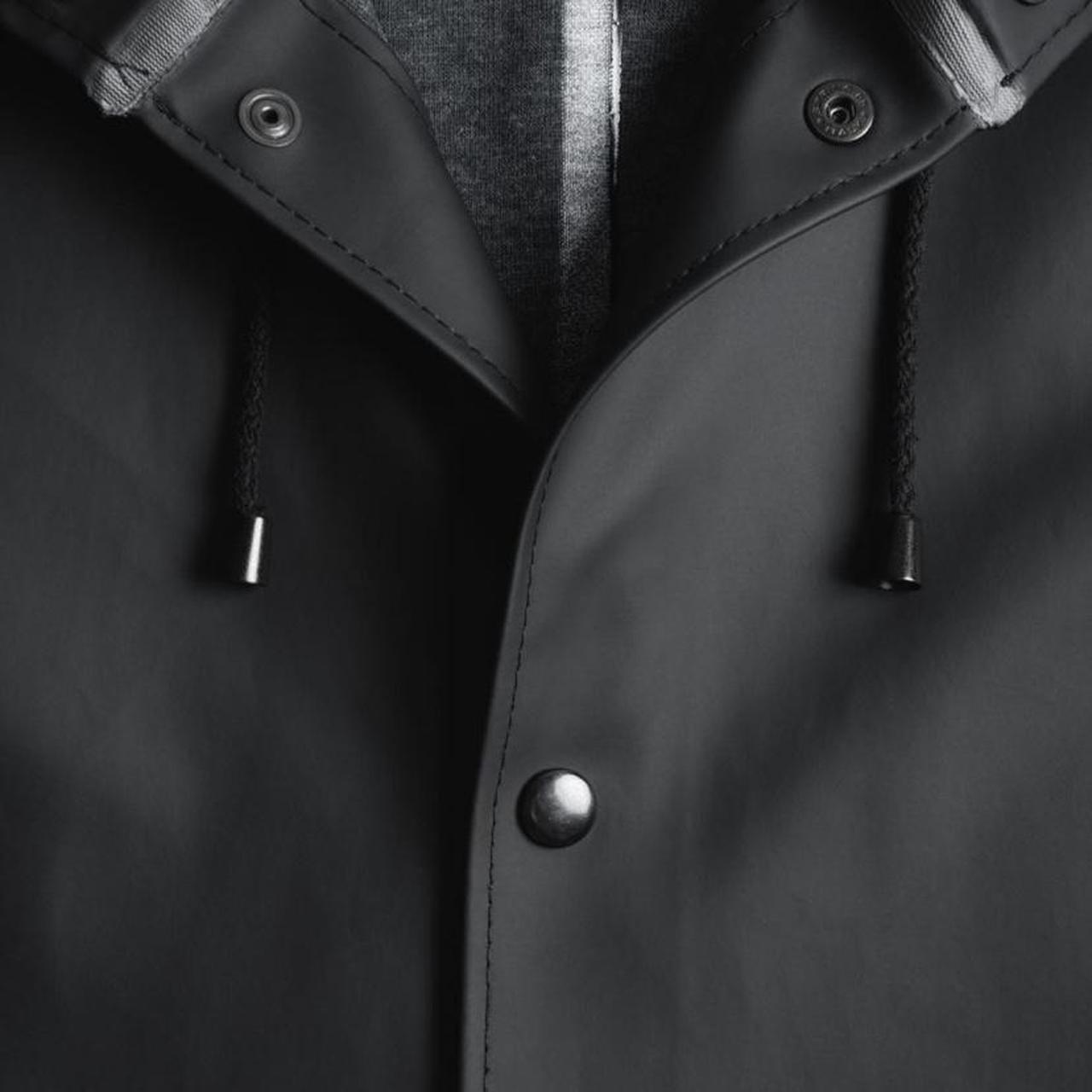 STUTTERHEIM - UNISEX all black raincoat - style:... - Depop