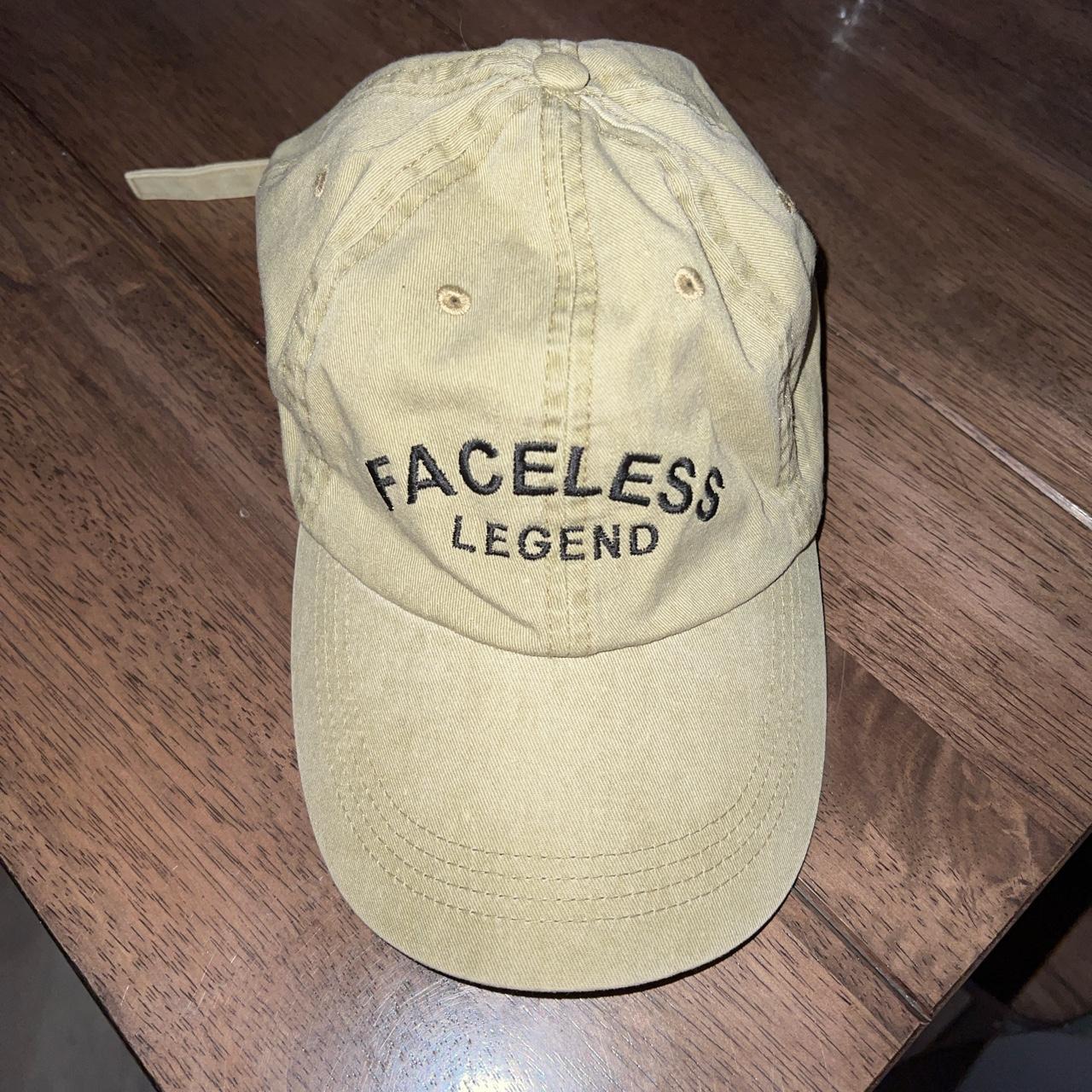 Faceless Legend baseball hat! Never worn! #summer... - Depop