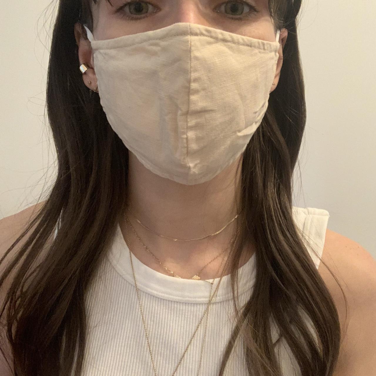 3-Pack #WeWoreWhat Linen Masks (Unworn) - Depop