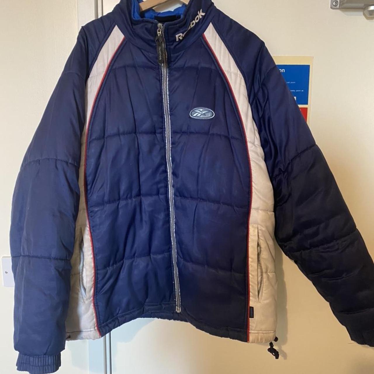 Reebok Men's Navy Jacket | Depop