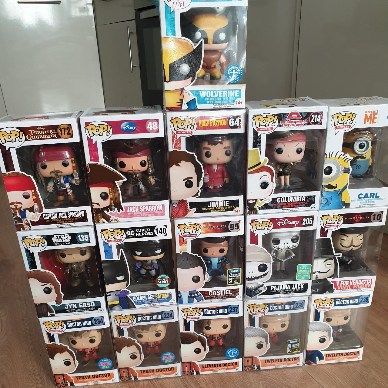Various funko pops for sale, message for individual... - Depop