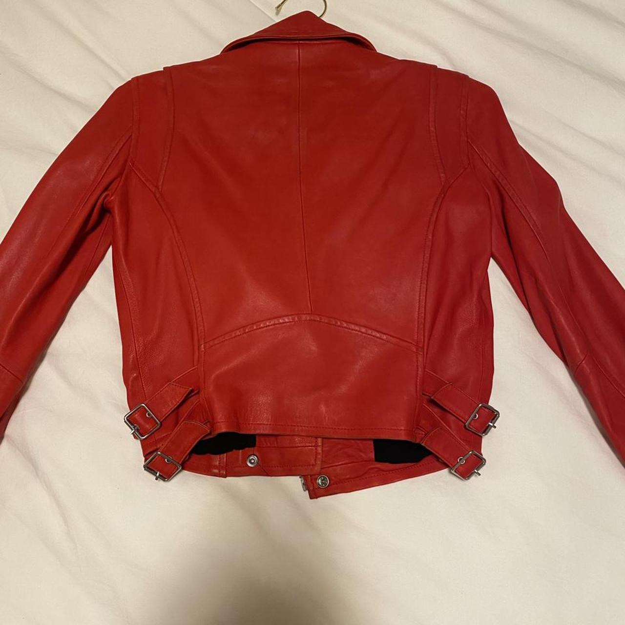 IRO Women's Red Jacket | Depop