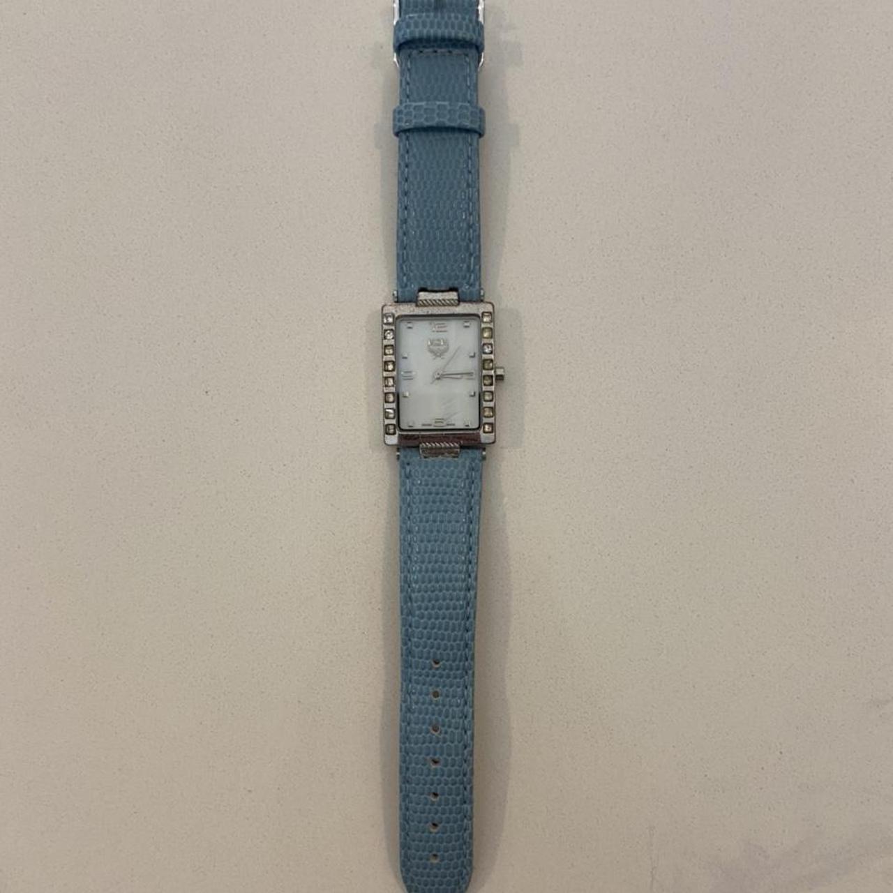 RARE vintage MCM worldwide watch mother of pearl... - Depop