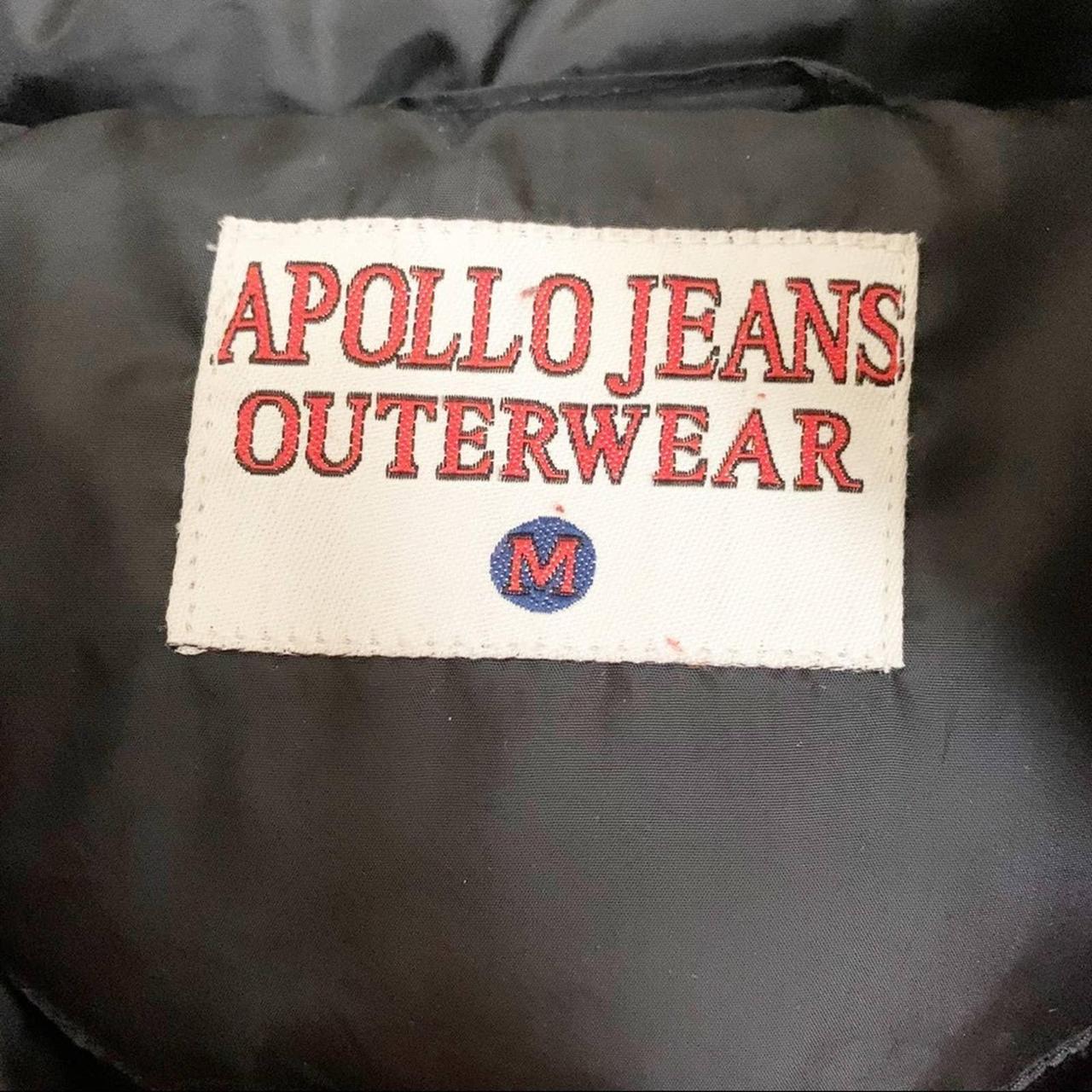 Apollo Jeans Long Black Puffer Coat Quilted long... - Depop
