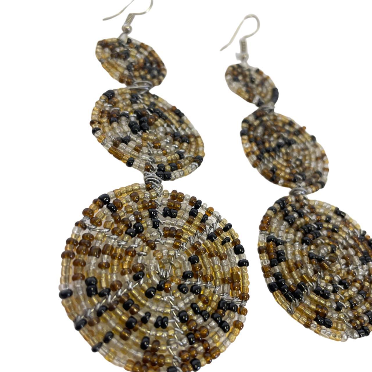 Stunning Handmade in Kenya Earrings These gorgeous... - Depop