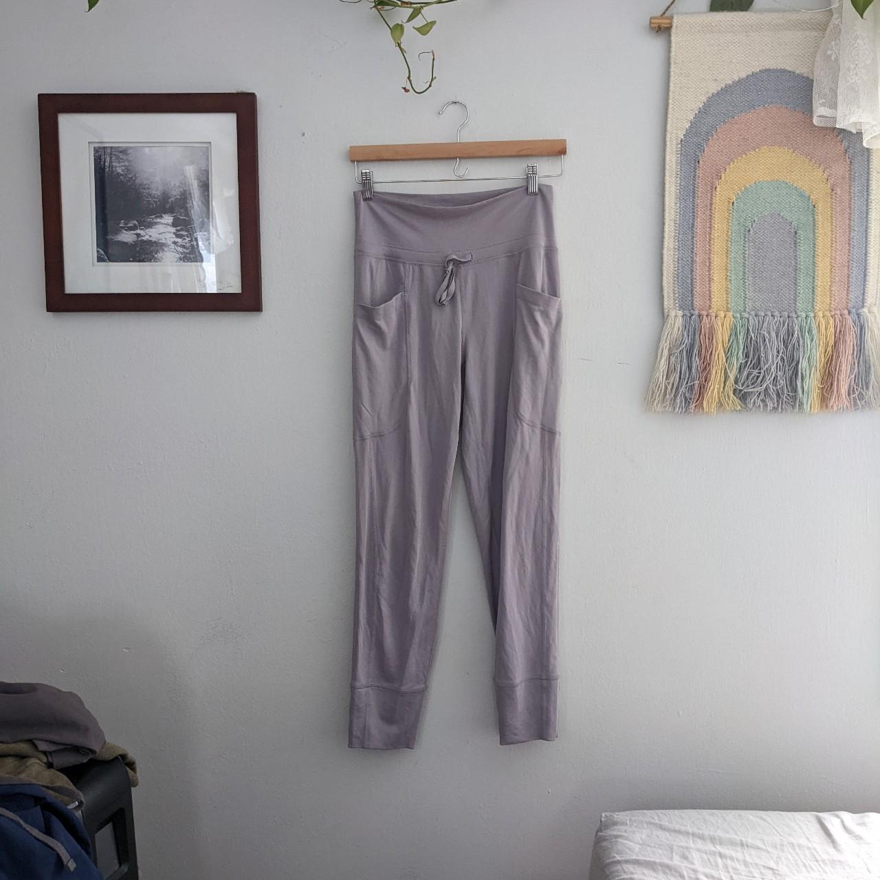 Fabletics Women's Purple Trousers | Depop