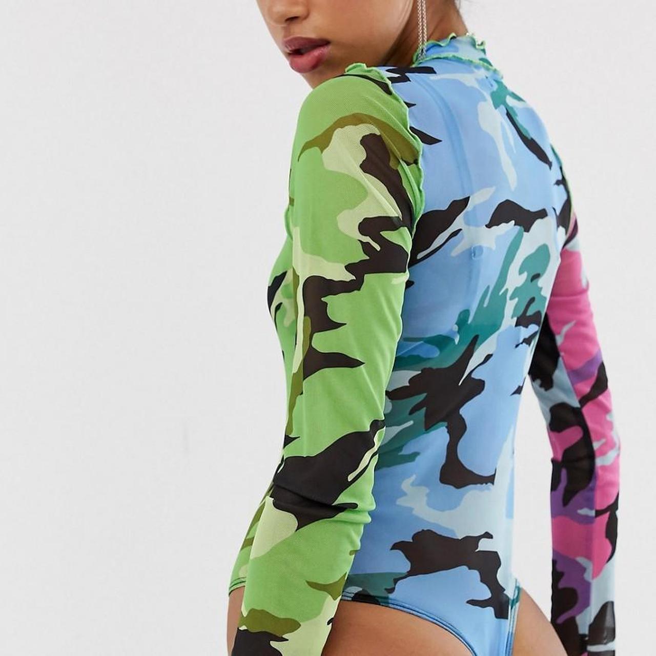 Jaded London camo thong body with matching cargo... - Depop