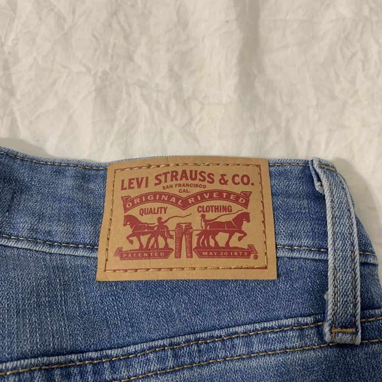 levi’s 721 high rise skinny jeans blue wash it’s a... - Depop