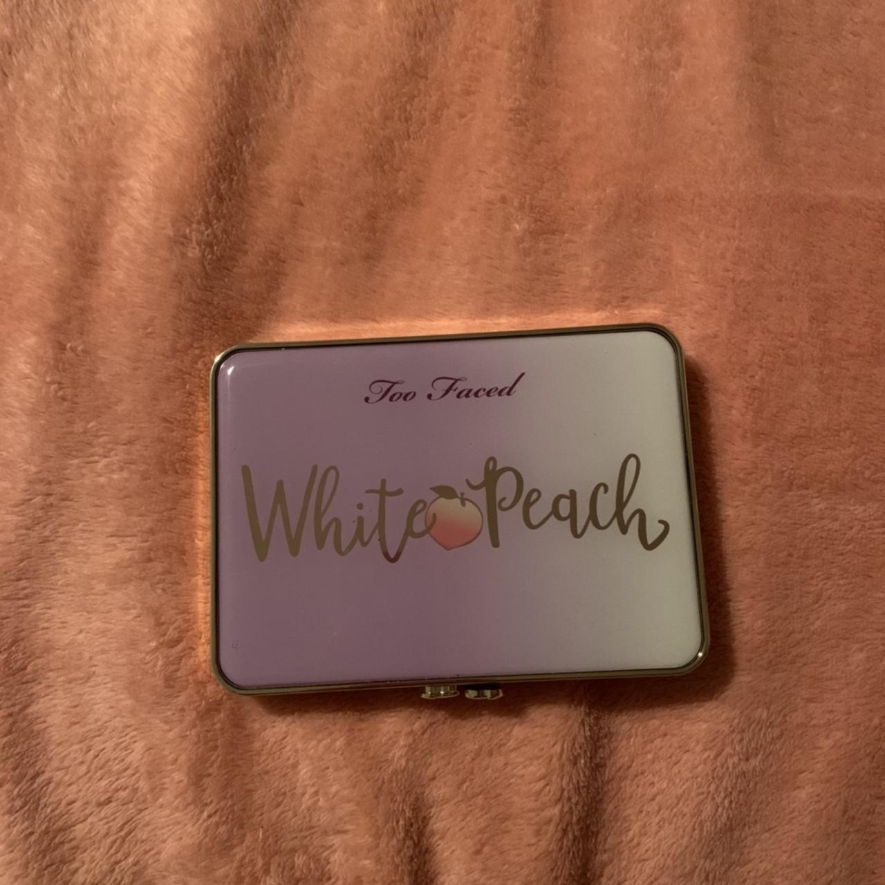 too faced white peach used lightly the scratches are... - Depop