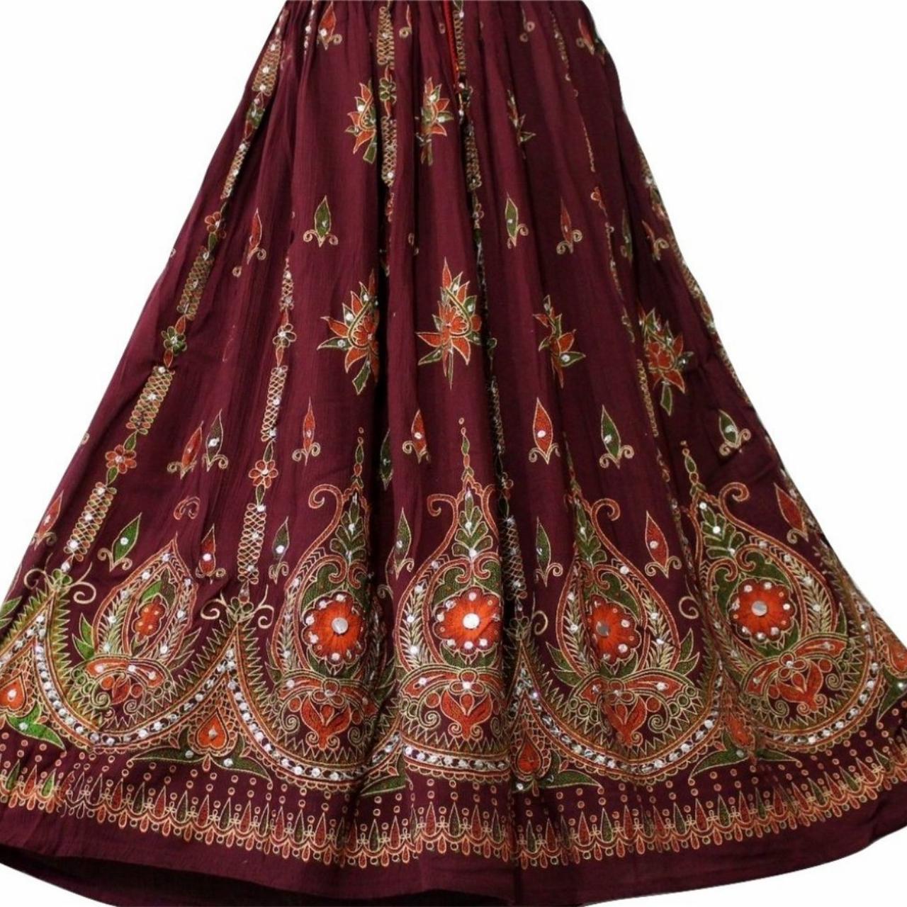 Sumptuous, lavish Burgundy colored colored summer... - Depop