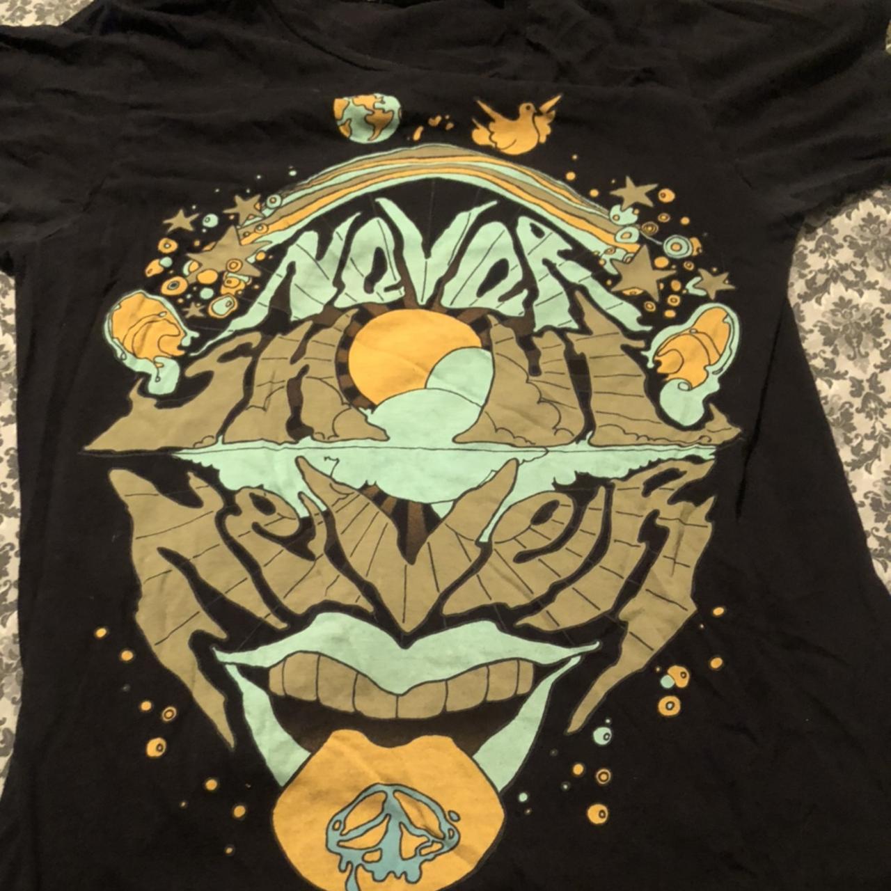 NeverShoutNever band tee. Slim fit small but fits... - Depop