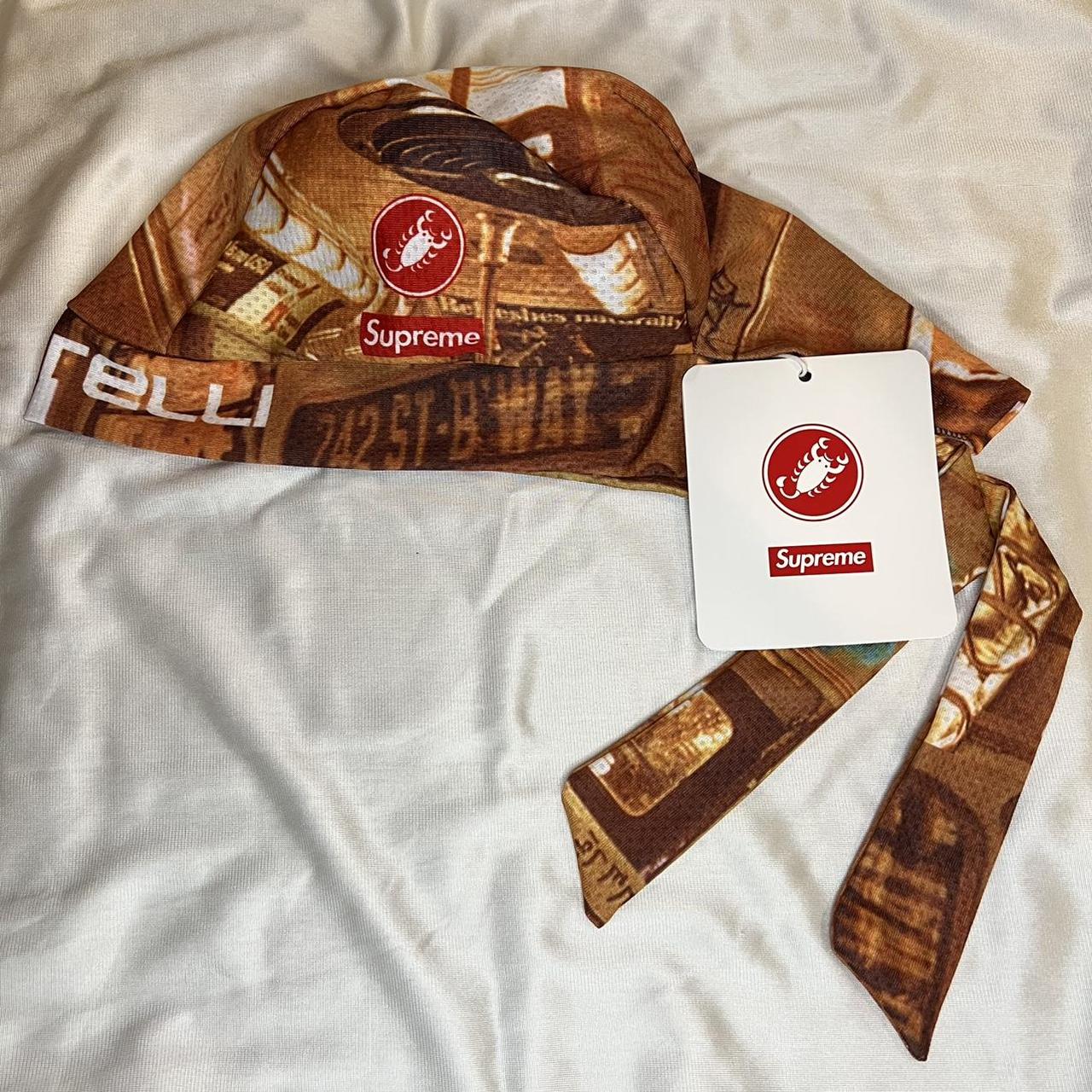 Supreme x Castelli Cycle Skull Cap Brand new with... - Depop