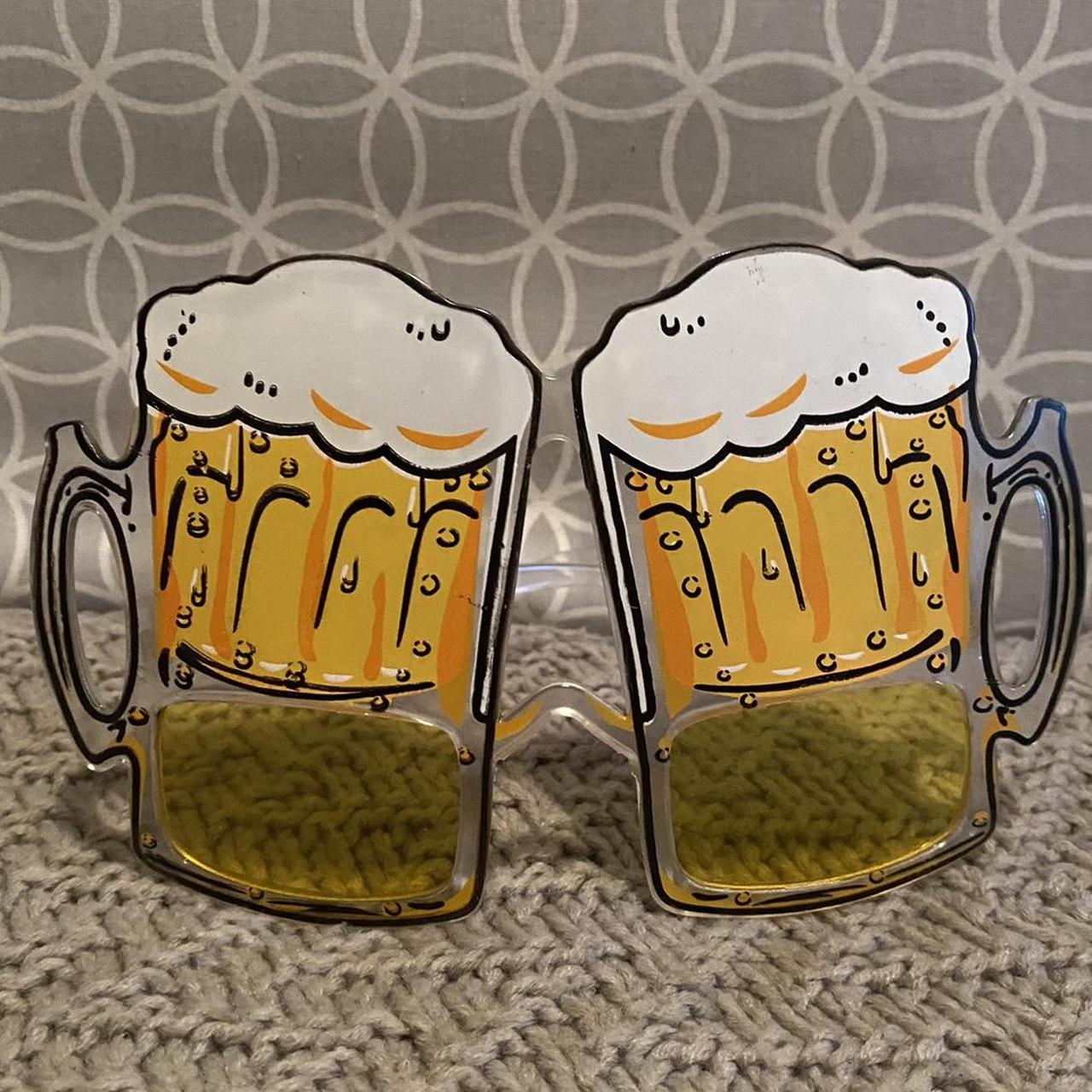 🍺 plastic beer goggles glasses. never worn 🍺 POSTAGE... - Depop