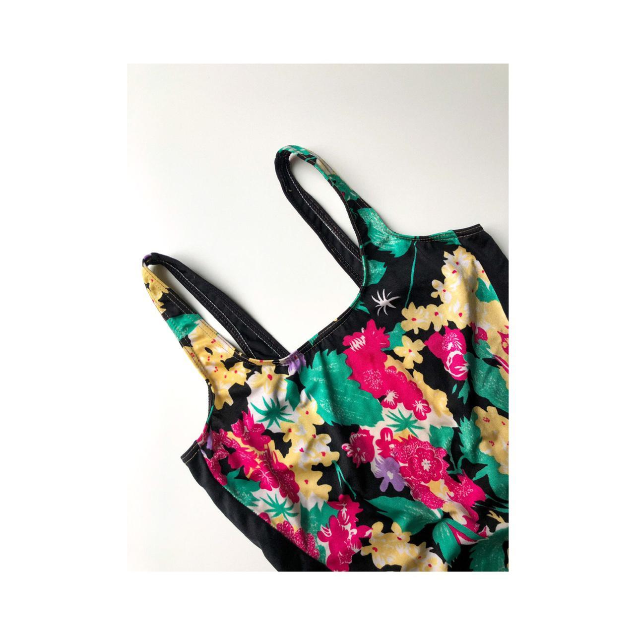 Stunning vintage 1980’s swimsuit in the nicest... - Depop