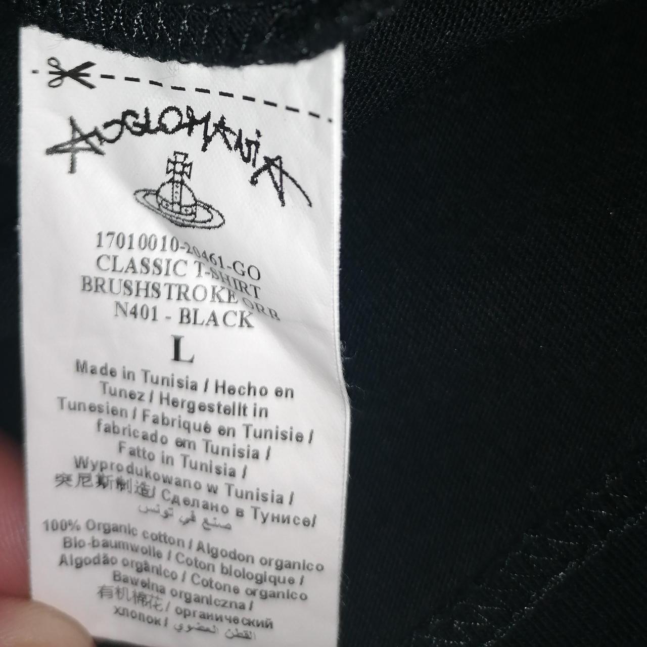 Vivienne Westwood Men's Black T-shirt | Depop