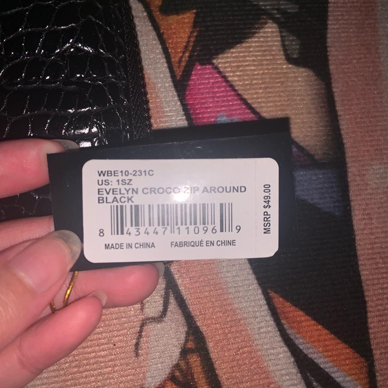 Black Bebe Wallet New Condition with tags... - Depop