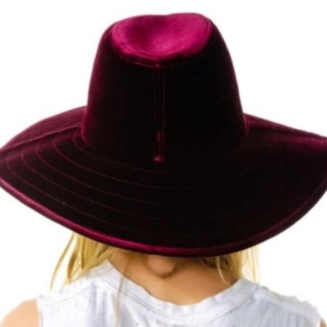 Unif burgundy witch hat Authentic unif brand. From... - Depop