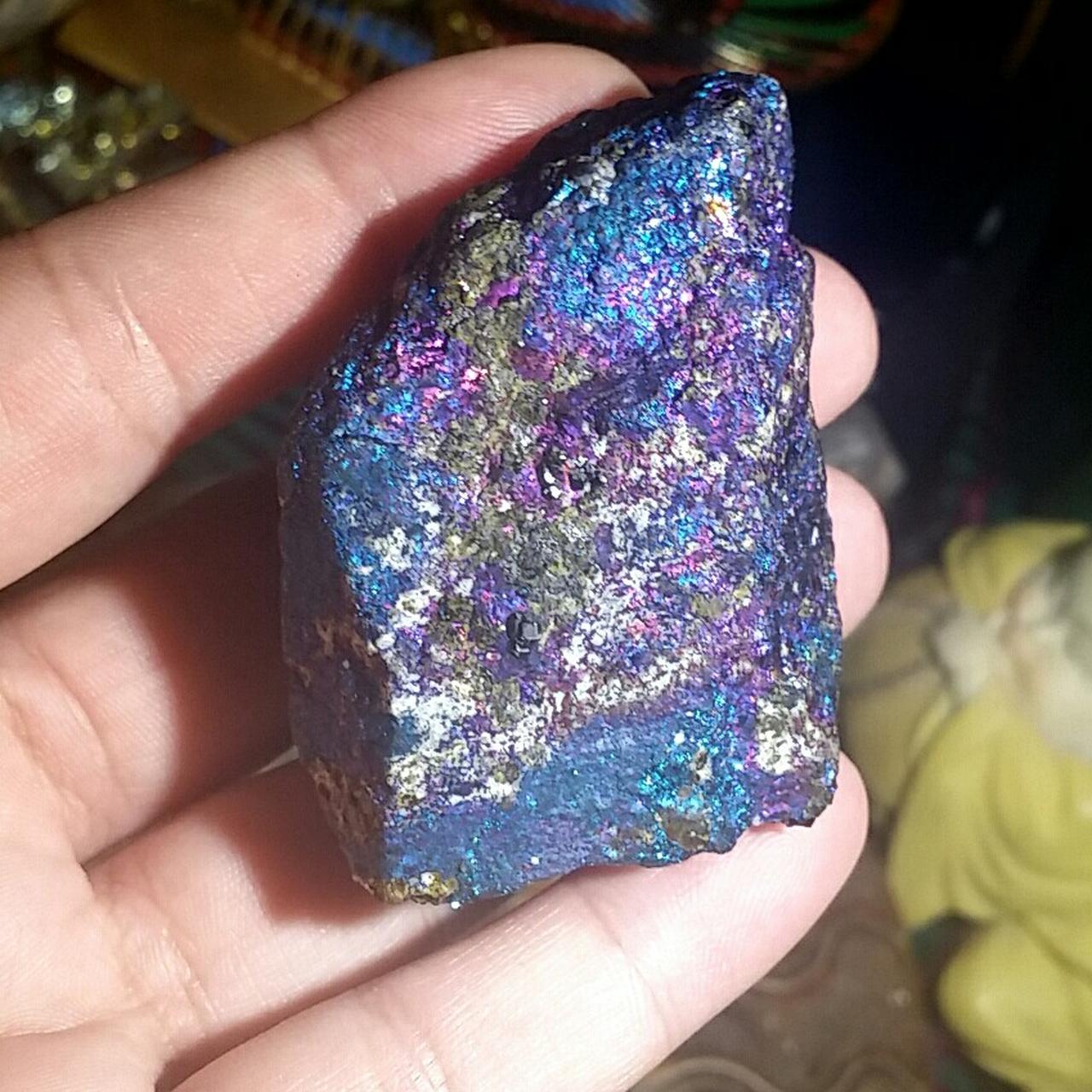 119g Bornite Peacock Ore Natural bornite gemstone.... - Depop